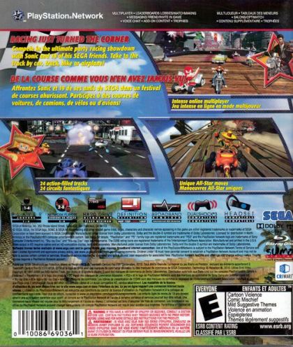 Sonic & SEGA AllStars Racing - Game Over! Video Games & More