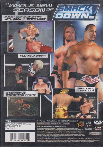 WWE Smackdown Shut Your Mouth - Game Over! Video Games & More